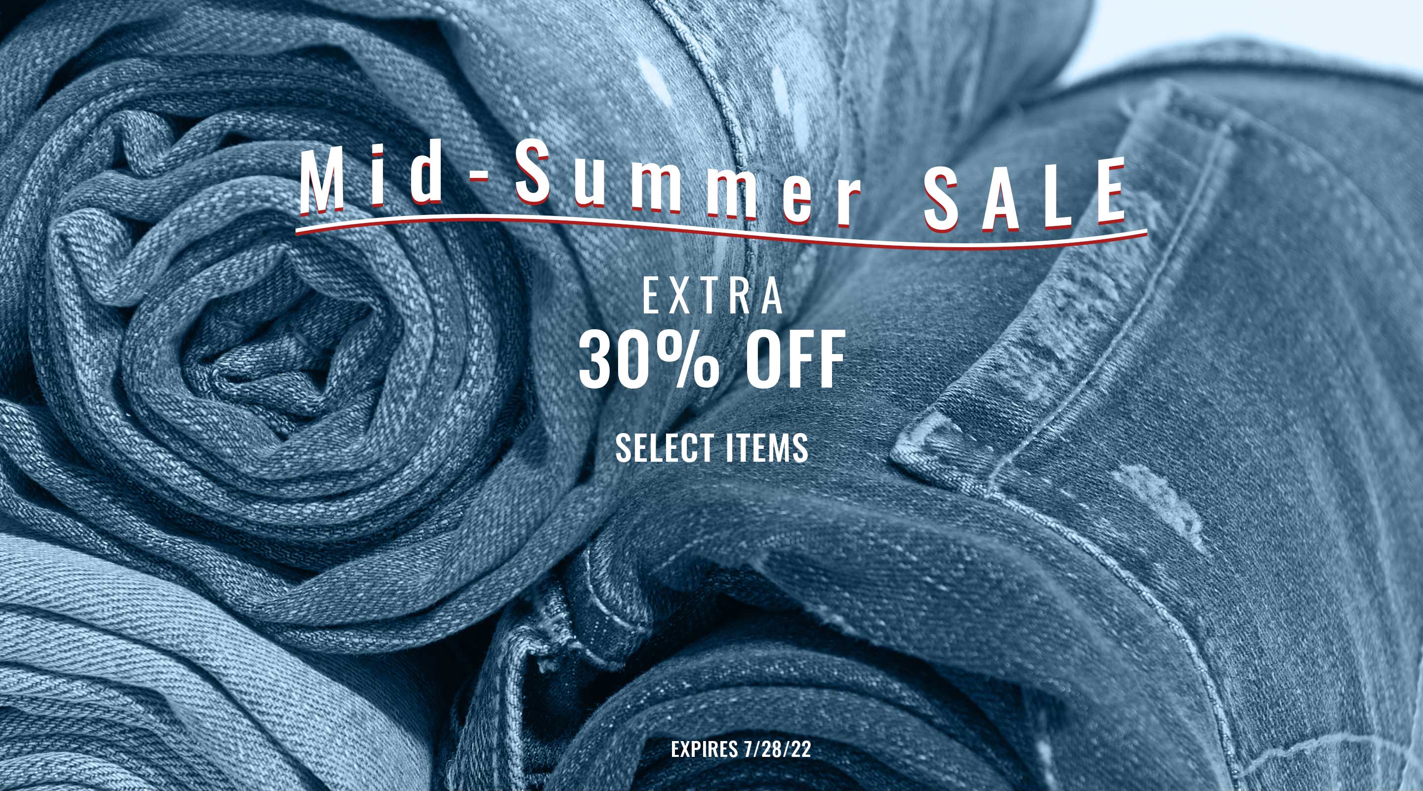 Mid-Summer Sale